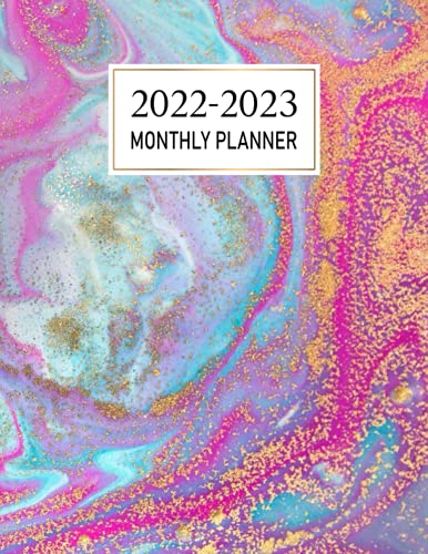 2022-2023 Monthly Planner: Large 2 Monthly Planner Calendar, Yearly At ...