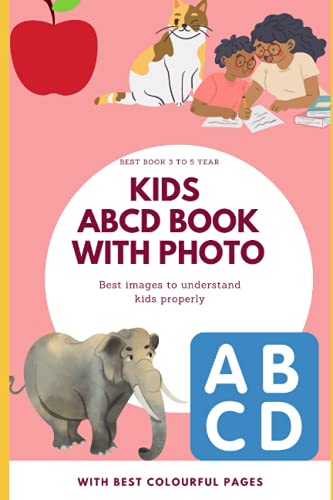 My First Book of ABC, Board book for kids,: ABC books for kids with ...