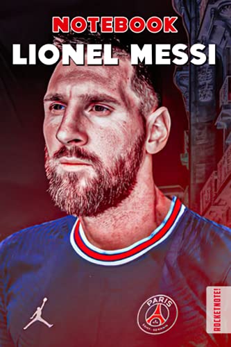 Rocketnote! - Lionel Messi Notebook: Collage Lined Pages And Coloring ...