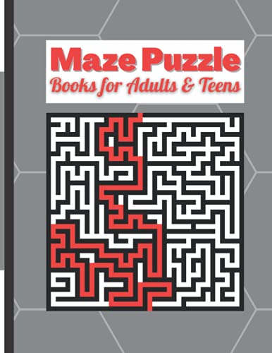 Maze Puzzle Books For Adults Teens 98 Easy To Hard Mazes By ALEX maze-puzzle-books-for-adults-teens-98-easy-to-hard-mazes-by-alex