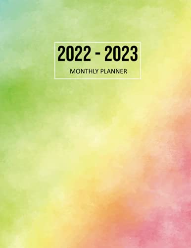 2022 Monthly Planner: Calendar Planner 2022-2023 Monthly Planner, Two ...