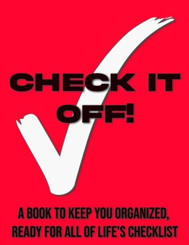 Check it off!: A book for grocery lists, gift lists, goal lists, and ...