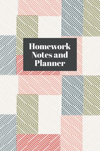 Homework Notes and Planner: Log Book for Recording and Tracking ...