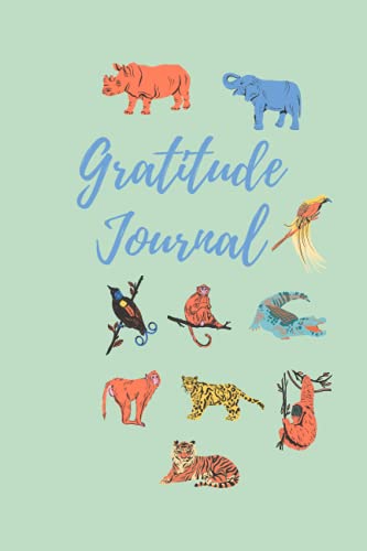 Gratitude Journal: Gratitude journal with an animal themed cover ...