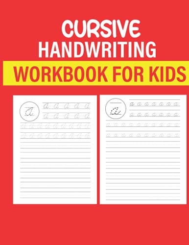 Cursive Handwriting Workbook For Kids: Practice Pages With Jokes ...
