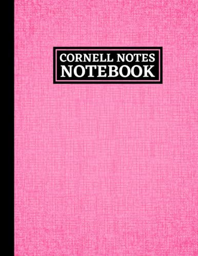 Cornell Notes Notebook: Note Taking System for Students, Teachers ...