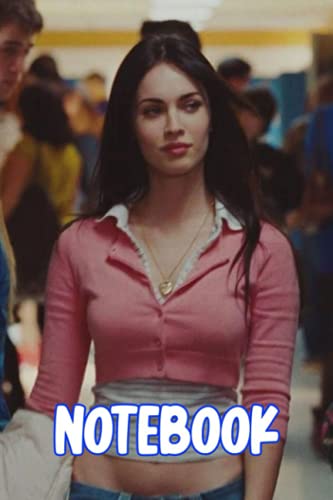 Notebook : Megan Fox 100 Pages, Lined Diary, Medium Ruled Notebook and ...