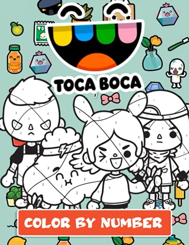 Toca Boca Color By Number: Providing Amazing Pictures And Numbers Which ...