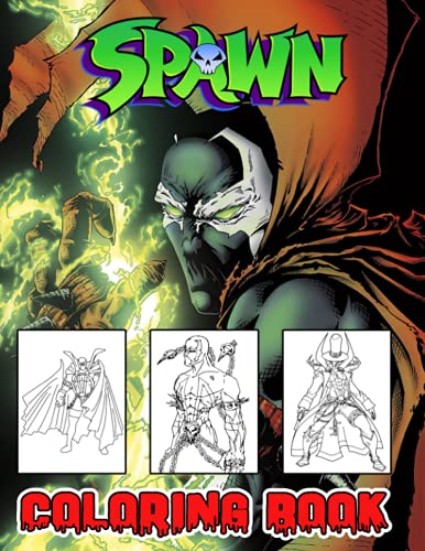 Spawn Coloring Book: A Fabulous Coloring Book For Fans of All Ages With ...
