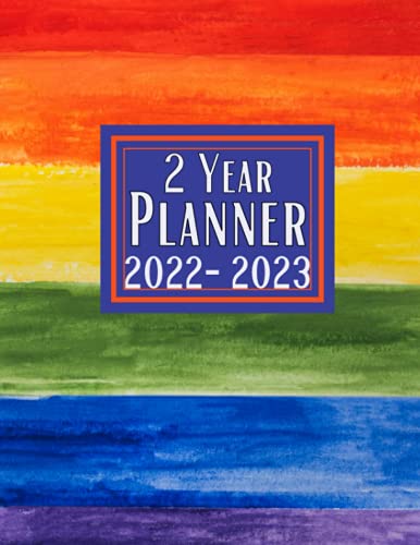 2 Year Planner 2022-2023: A Beautiful 24 Months Planner Great for ...