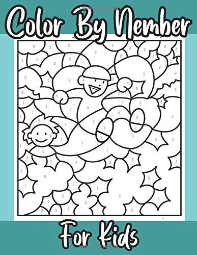 Color By Nember For Kids: 50 Unique Color By Number Design for drawing ...