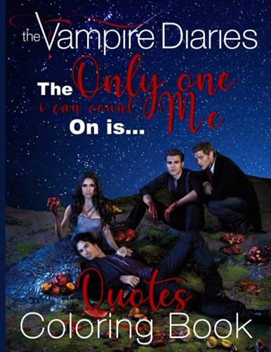 The Vampire Diaries Quotes Coloring Book: The Vampire Diaries The Color ...