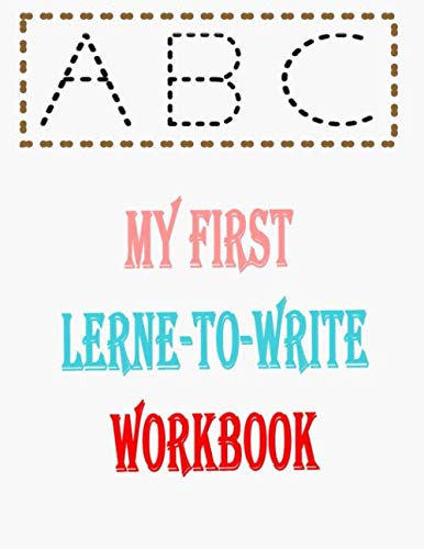 my first -to-write workbook: Trace Letters: Alphabet Handwriting ...