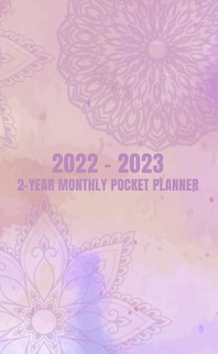 2022-2023 2-Year Monthly Pocket Planner: 24-Month Planner Calendar ...