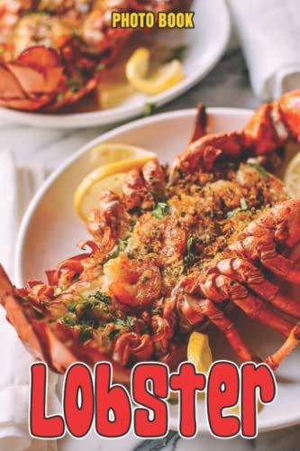 Lobster Photo Book: Prawn Colorful Photograph Album For All Ages To ...