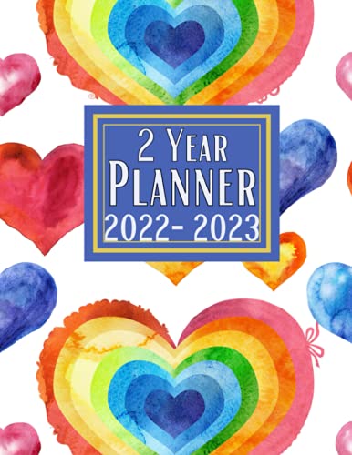 2 Year Planner 2022-2023: A Beautiful 24 Months Planner Great for ...