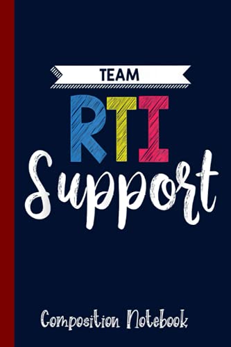 RTI Team Response Intervention Teacher School Quad Ruled Notebook ...