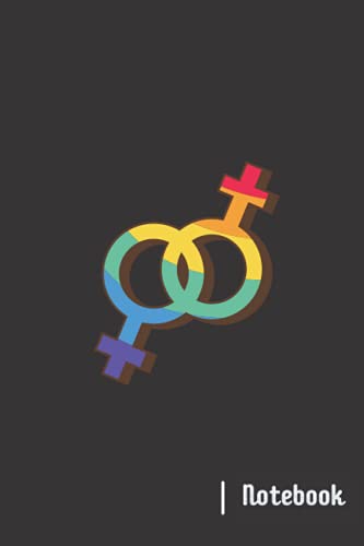 Notebook Lesbian Pride Flag: sexual freedom, gender equality, Gay ...