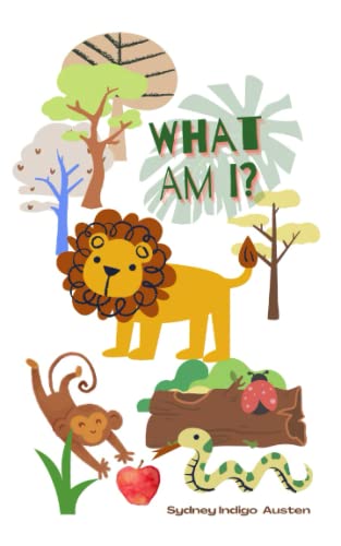 What Am I? Lion Animal Children's Book Stories Baby Book: Jungle Book ...