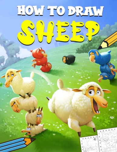 How To Draw Sheep: Collection of 50 Easy and Basic Cute Cartoon Sheep ...