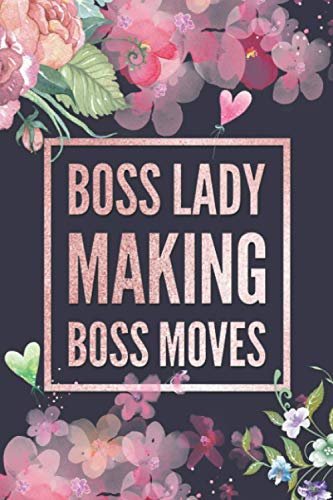 Boss Lady Making Boss Moves: Floral 12 Month Daily Planner for Teen ...
