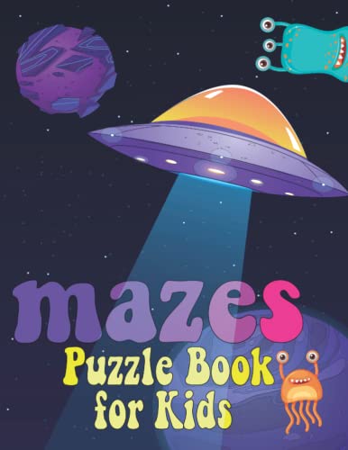 Mazes For Kids Ages 8-12: Maze Activity Book for kids | 8-10, 9-12, 10 ...