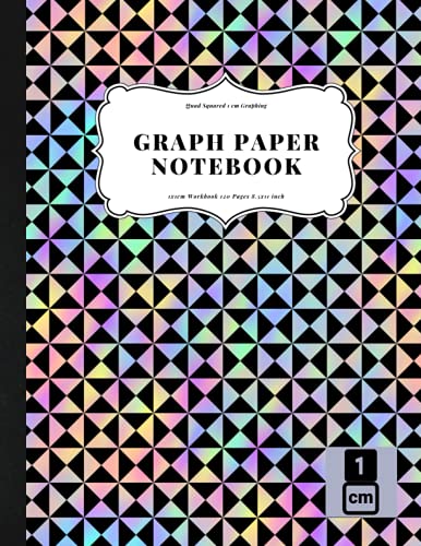 Graph Paper Notebook Quad Squared 1 cm Graphing Paper 8.5 x 11 Inch ...