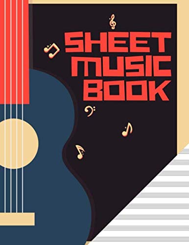 Sheet Music Book: 120-Pages Music Manuscript Paper for Music Production ...