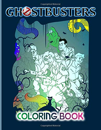 Ghostbuster Coloring Book: Great Gift Coloring Books For Adults, Tweens ...