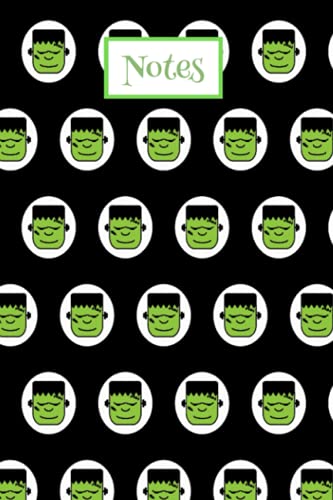 Notes: Halloween Themed Notebook For Writing In With Cute Spooky ...