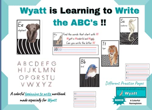 Wyatt is Learning to Write the ABC's: Personalized letter tracing and ...