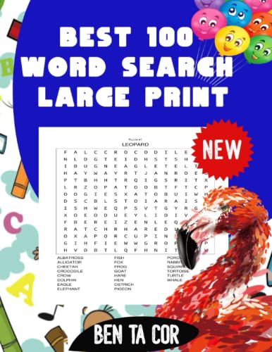 Best 100 word search large print by Ben Ta Cor | Goodreads