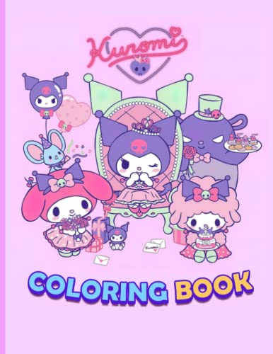 Kuromi Coloring Book: A Small Fantasy Challenging Activity Pages For ...