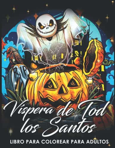 Víspera de Todos los Santos Libro Para Colorear: Un Libro de Colorear ...