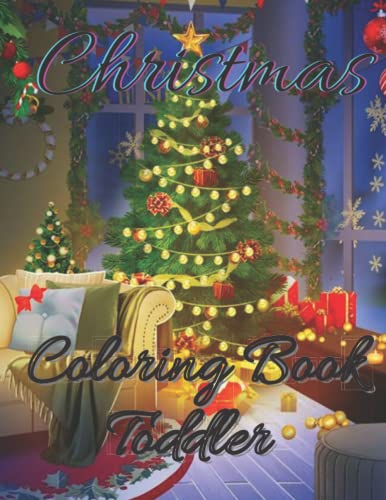Coloring Book Toddler Christmas: 50 Fun & Simple Christmas Designs for ...