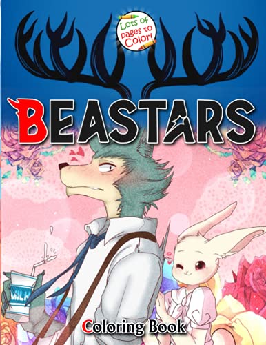 Beastars Coloring Book: A Great Coloring Book With 50+ Beastars ...