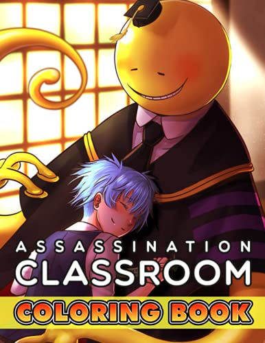 Assassination Classroom Coloring Book: A Cool Coloring Book With Many ...