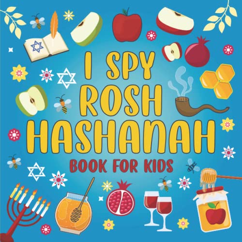 I Spy Rosh Hashanah Book For Kids: Educational Guessing Puzzle Book for ...