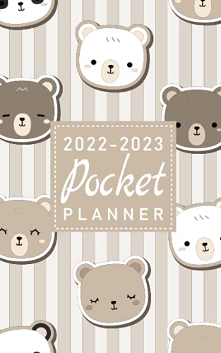 2022-2023 Pocket Planner: Two Year 24 Months Calendar Pocket Size ...