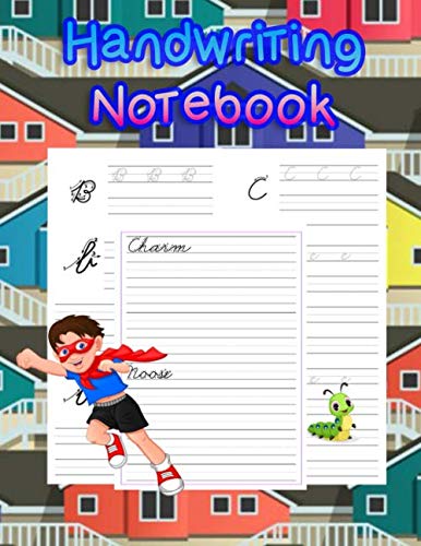 Handwriting Notebook: handwriting tracing workbook|handwriting practice ...