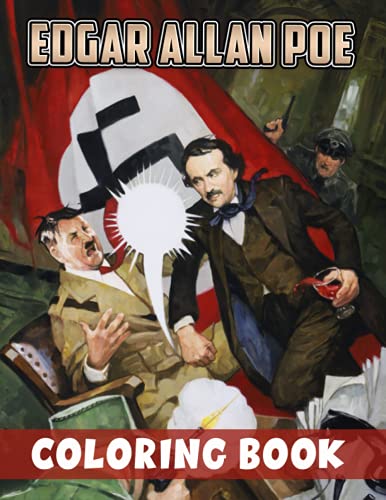 Edgar Allan Poe Coloring Book: Amazing gift for All Ages and Fans with ...
