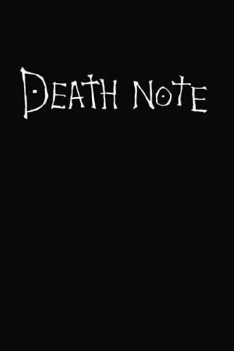 Death Note: A Real Death Note Notebook with Rules - 100 page by Taylor ...