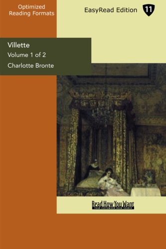 Villette, Volume 1 of 2 by Charlotte Brontë | Goodreads