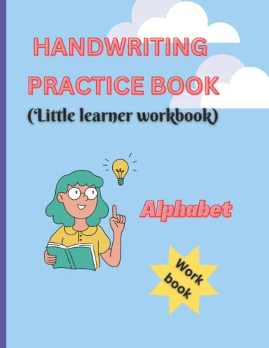 Amazing handwriting practice workbook: Little learner workbook 8.5×11 ...