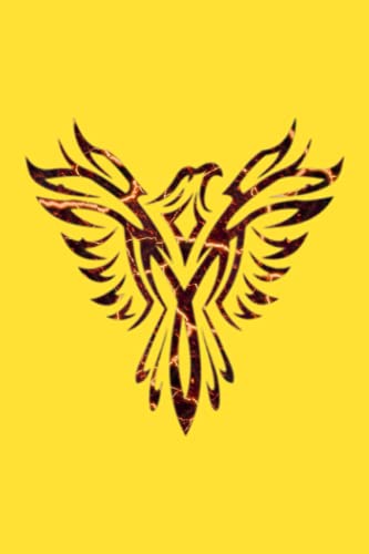 Self Care Acts Planner | Lava Fire ' Flames Phoenix Mythical Bird ...