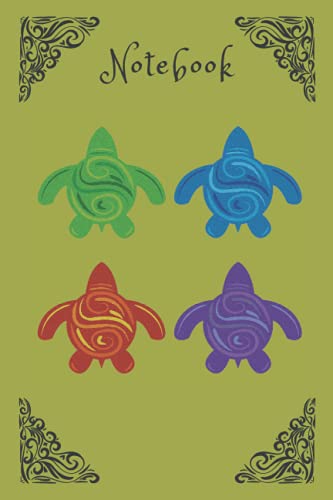 Notebook: Sea Turtle Journal for Kids, Girls, Men, Women, Toddles ...