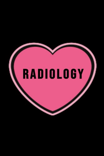 Radiology: I love Radiology Pink cover Lined Journal Notebook gift for ...