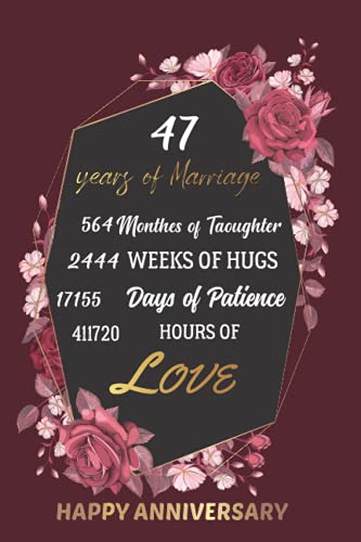 47 Years Of Marriage/happy anniversary: Funny 47th couple wedding ...