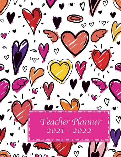 Teacher Planner: 190 Daily Lesson Planning Pages For Teachers With Cute ...