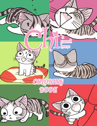 Chi's Sweet Home Coloring Book: A Cool Coloring Book With Many ...